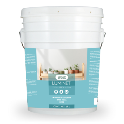 Pintura Acrílica Acabado Mate - LUMINET® | Woox Pinturas